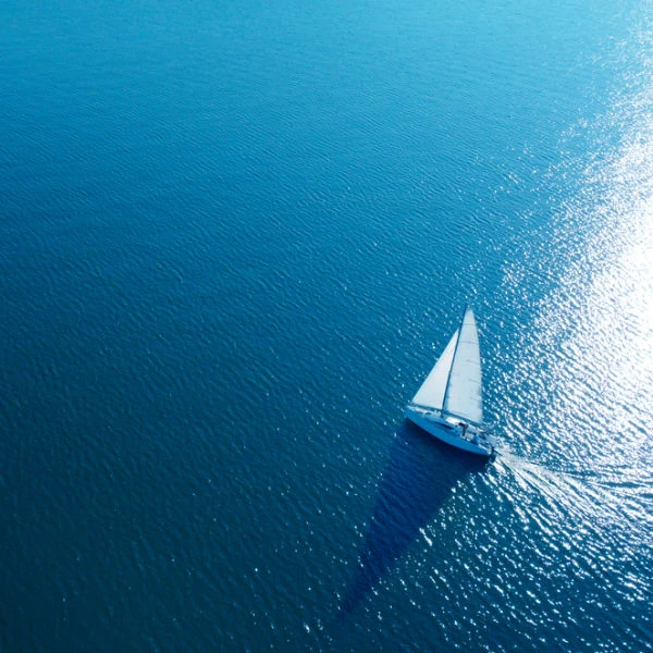 Setting and trimming sails for advanced sailors.