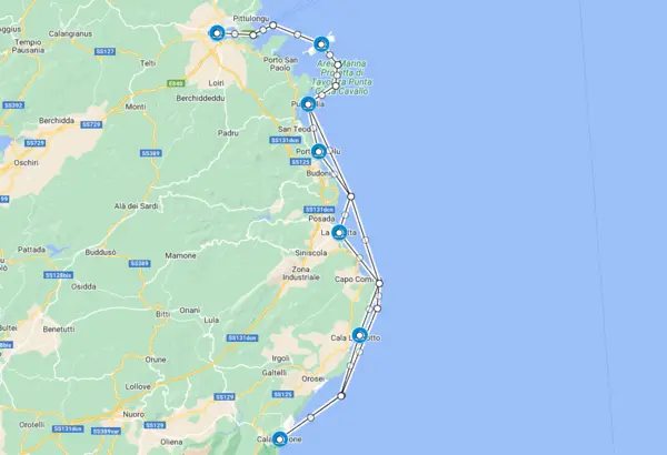 Sardinia Sailing Itinerary: Olbia, Tavolara, Cala Gonone & Gulf of Orosei