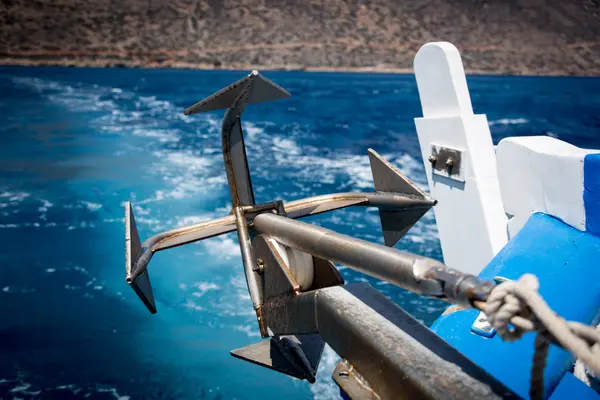 The most common types of anchors on charter yachts