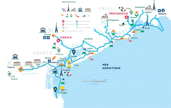 Discover the Venetian Lagoon by houseboat