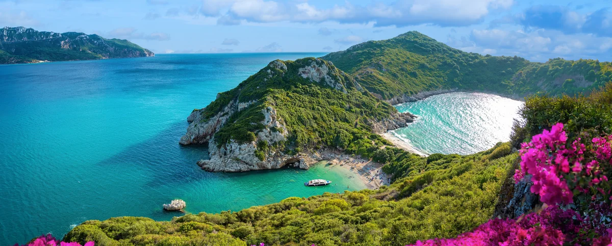 Korfu avastamine paadi tekilt