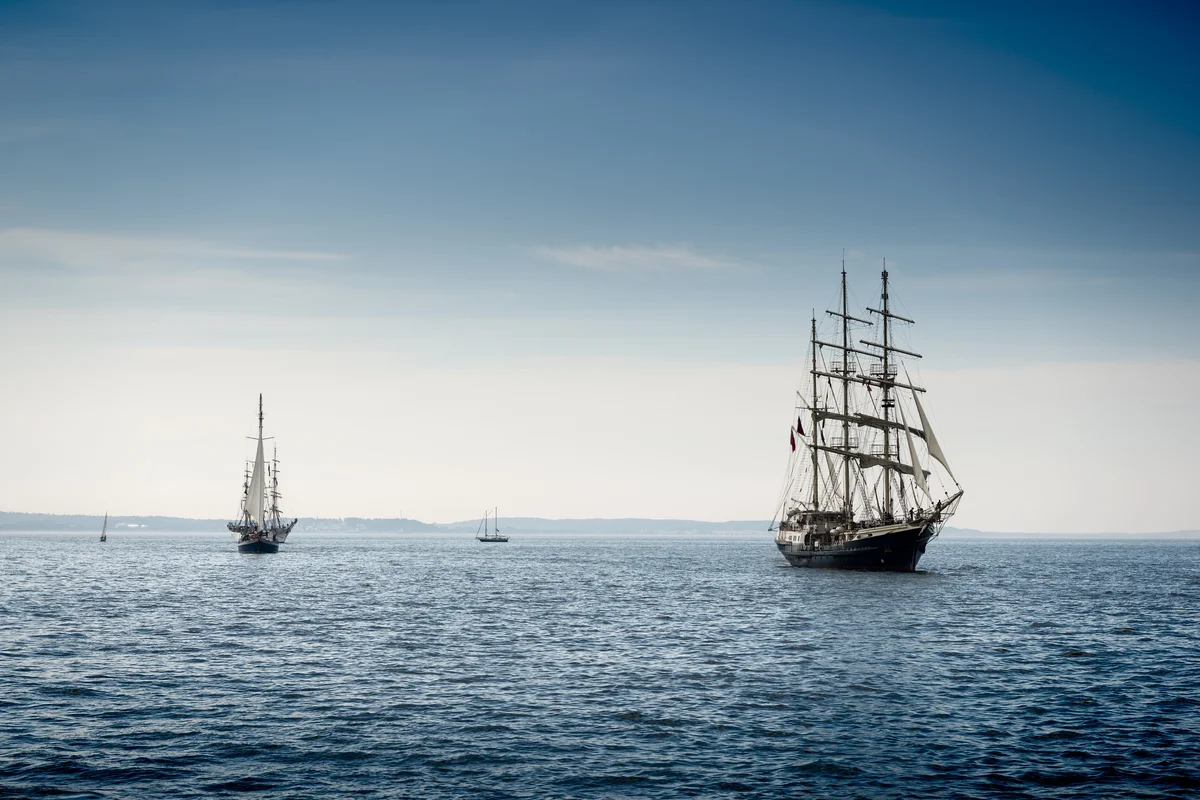 Sail ships: A journey through time